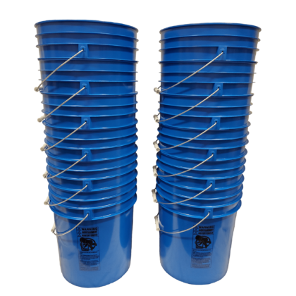 Plastic Buckets & Pails: Affordable Buckets | Custom Order Label Transfer